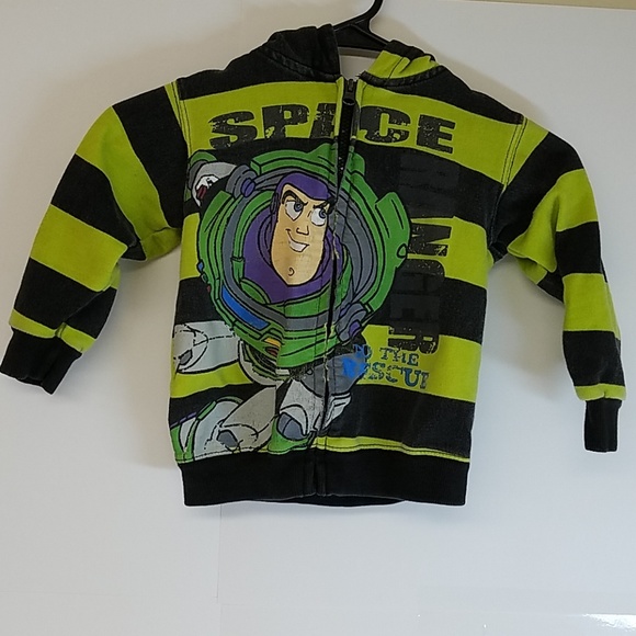 Disney | Shirts & Tops | Disney Pixar Toy Story Buzz Lightyear Zipup ...